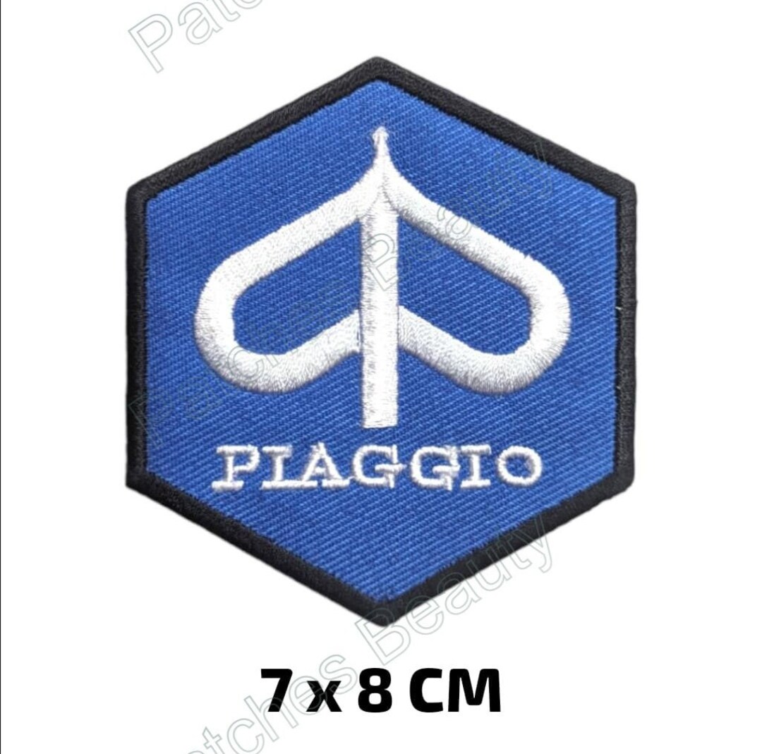 Vespa Lmabretta Piaggio Car Motorcycle Motor Sports Embroidered Iron on ...
