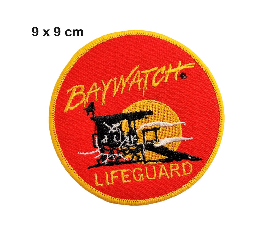 Baywatch Lifeguard Embroidered Patch Badge Sew on Iron on for Jacket ...