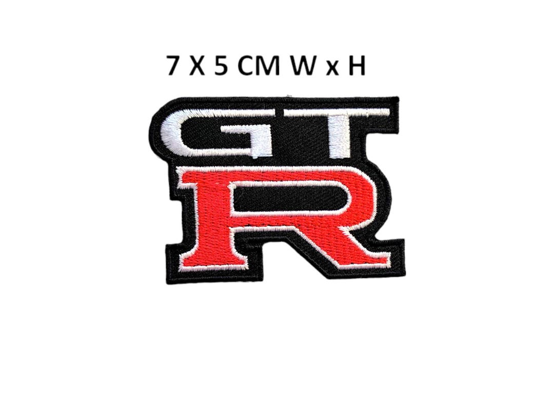 Nissan Gtr Racing Car Speed Sports Embroidered Iron on Sew on Music ...