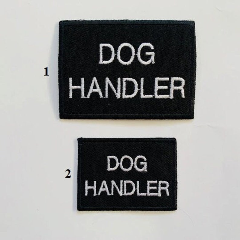 DOG Handler Security Police Protection Embroidered Badge Patch Iron on ...