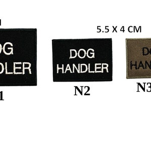 DOG Handler Security Police Protection Embroidered Badge Patch Iron on ...