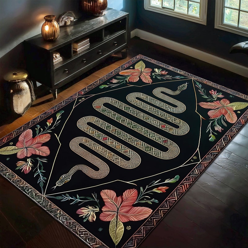 Snake Rug - Etsy