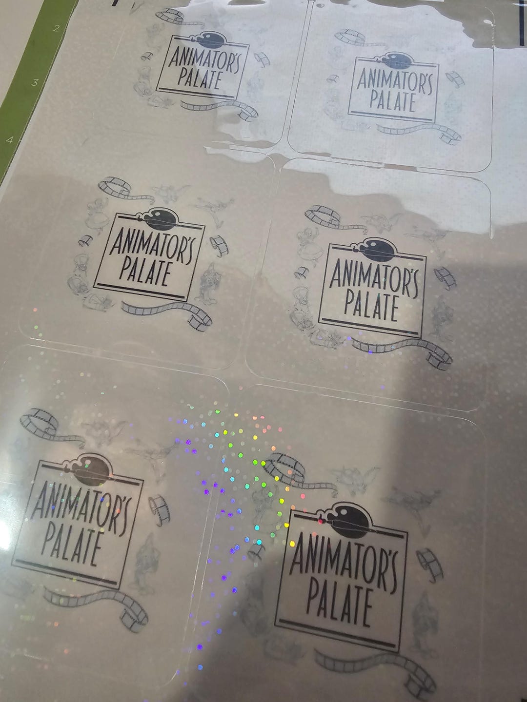 DCL Animator's Palate Holographic Sticker - Etsy