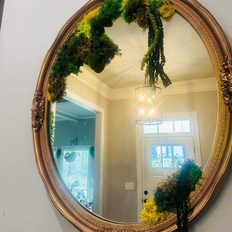 Moss Mirror - Etsy