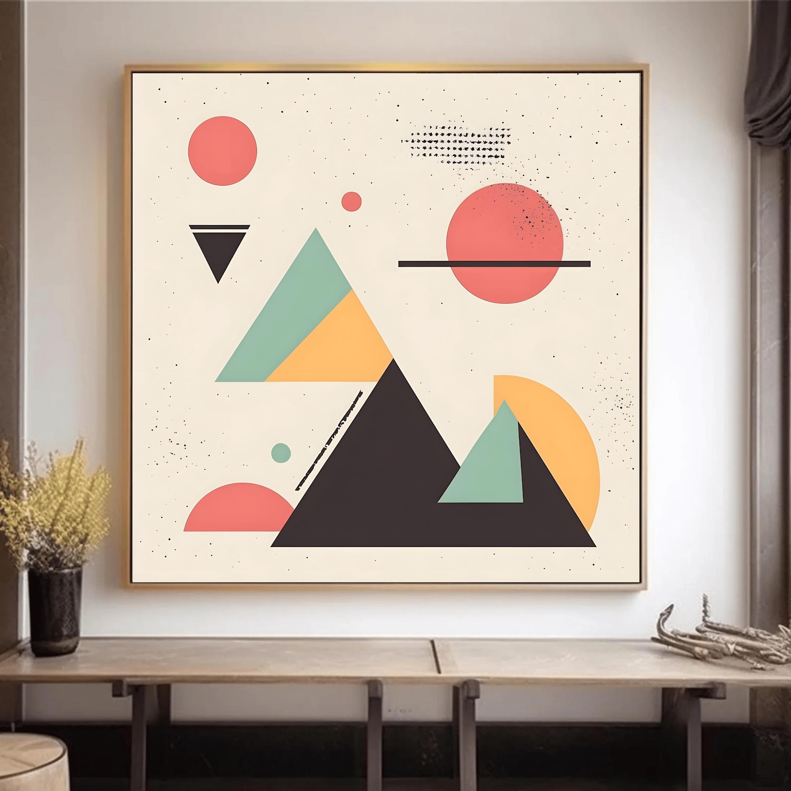 Classy Abstract Wall Art, One of a Kind, Minimalist Wall Art - Unique ...