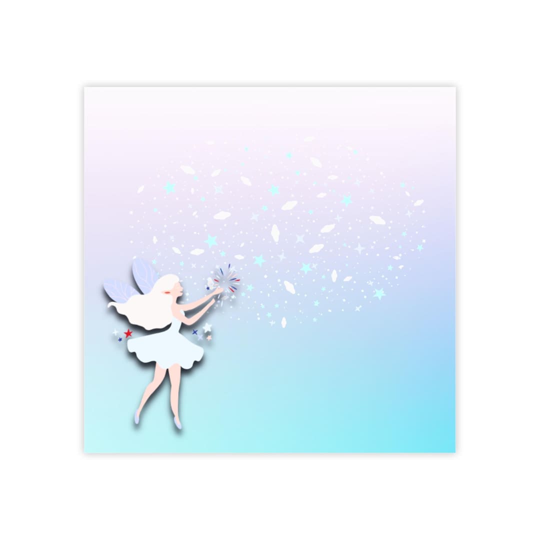 Fairy Sparkle Post-it® Note Pads, Cute Fairy Design, Cute Stationery ...