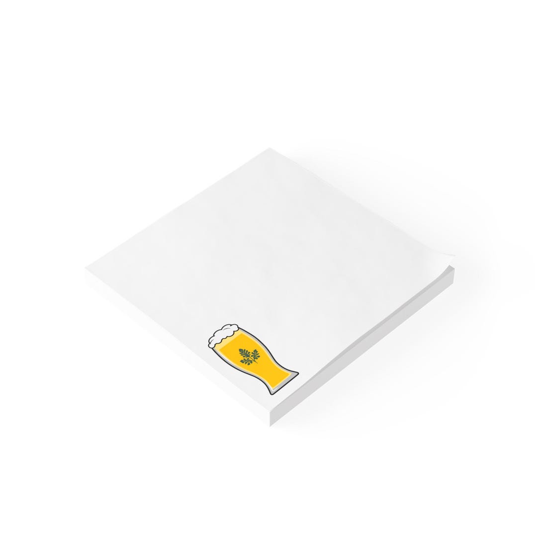Beer Glass Note Pad, Unique Sticky Notes, Office Supplies, Cool Desk ...