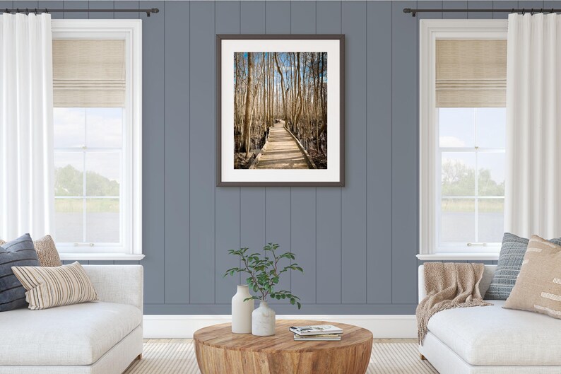 Forest Nature Printable Decor, Swamp Tree Instant Download Wall Art ...