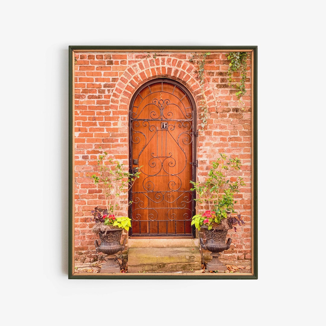 Rustic Doorway Digital Download, Vintage Door Printable Art, Historic ...