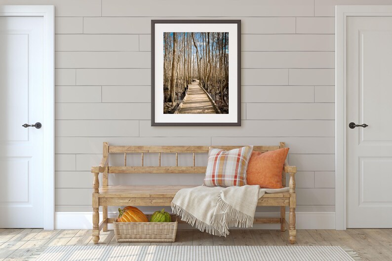 Forest Nature Printable Decor, Swamp Tree Instant Download Wall Art ...