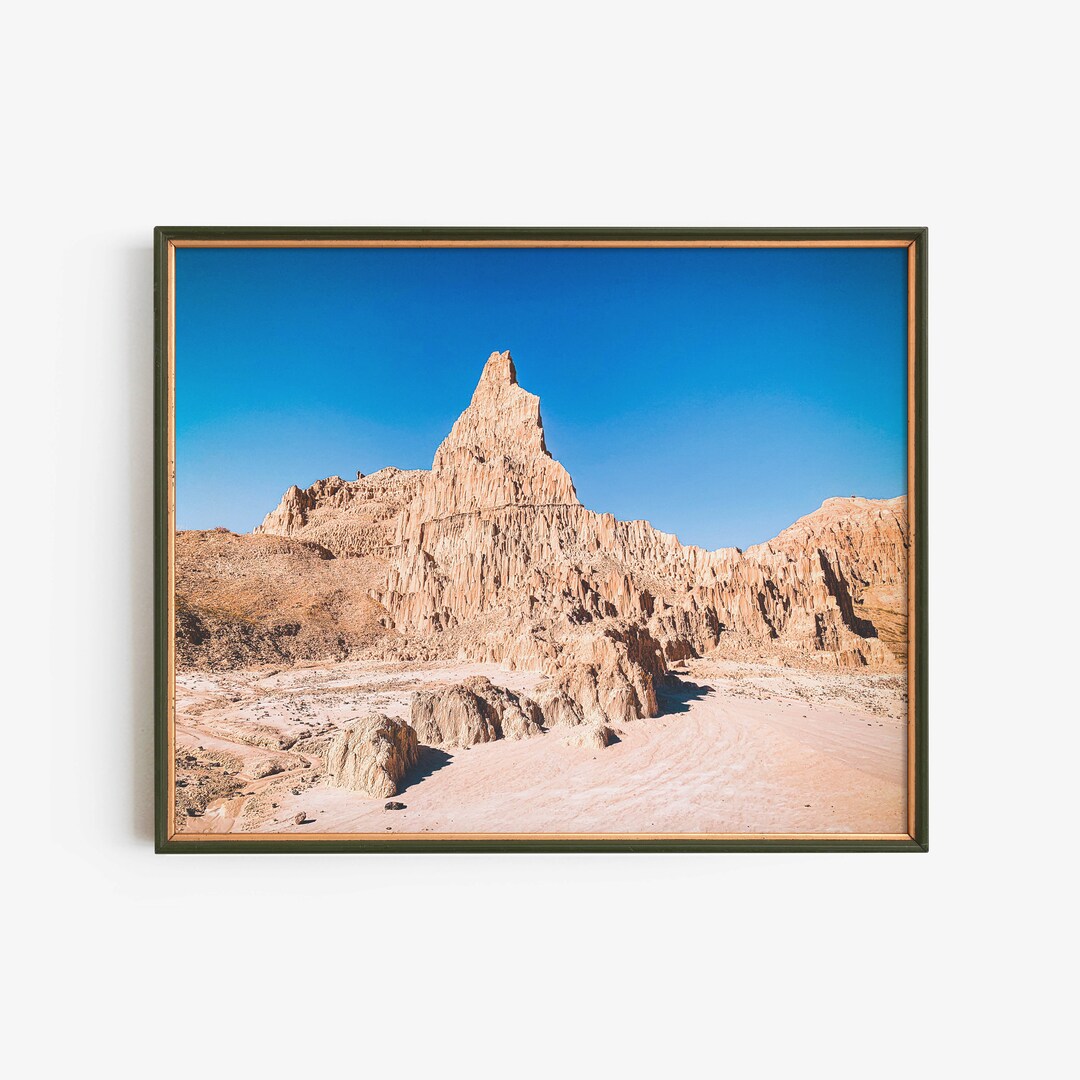 Desert Rock Spire Digital Download, Printable Southwest Landscape Wall ...