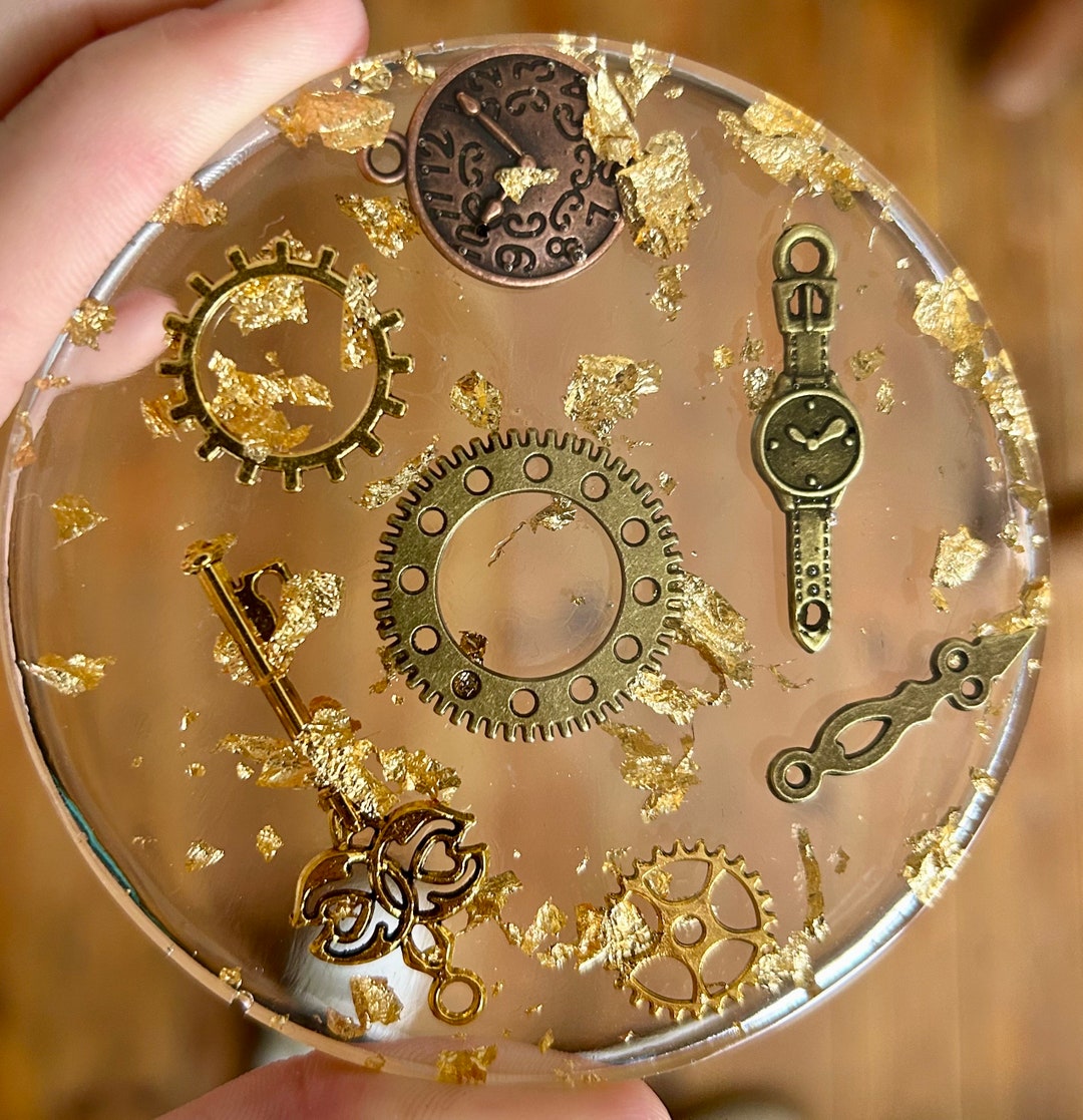 Steampunk Inspired Coasters - Etsy
