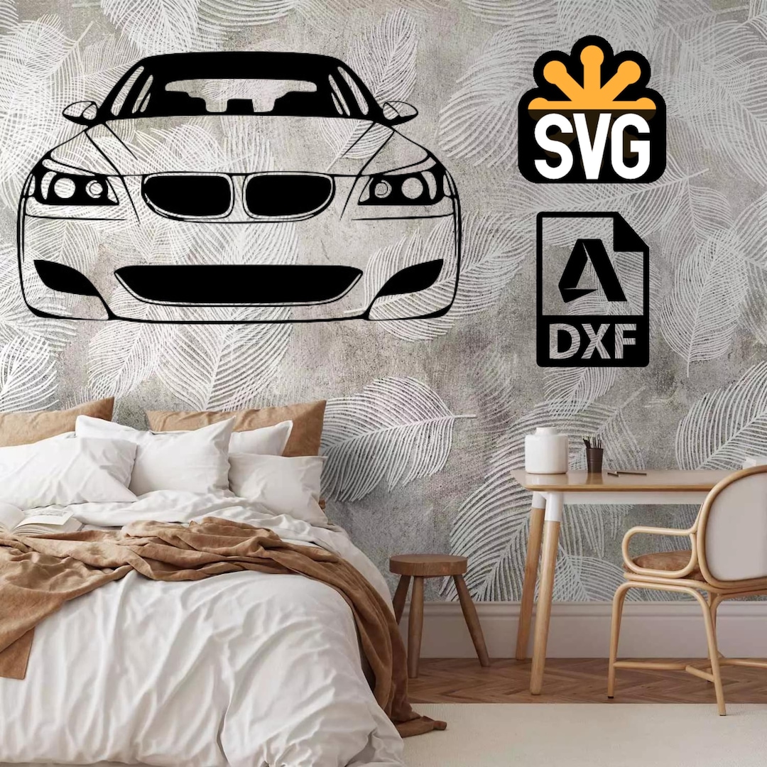 BMW SVG, DXF, Vector Files Metal Wall Art, Laser Cut, Cnc Designs, Car ...