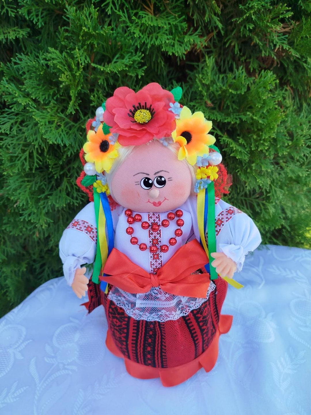 Ukrainian Motanka Doll Handmade by Carpathian Craftsmen Souvenir From ...