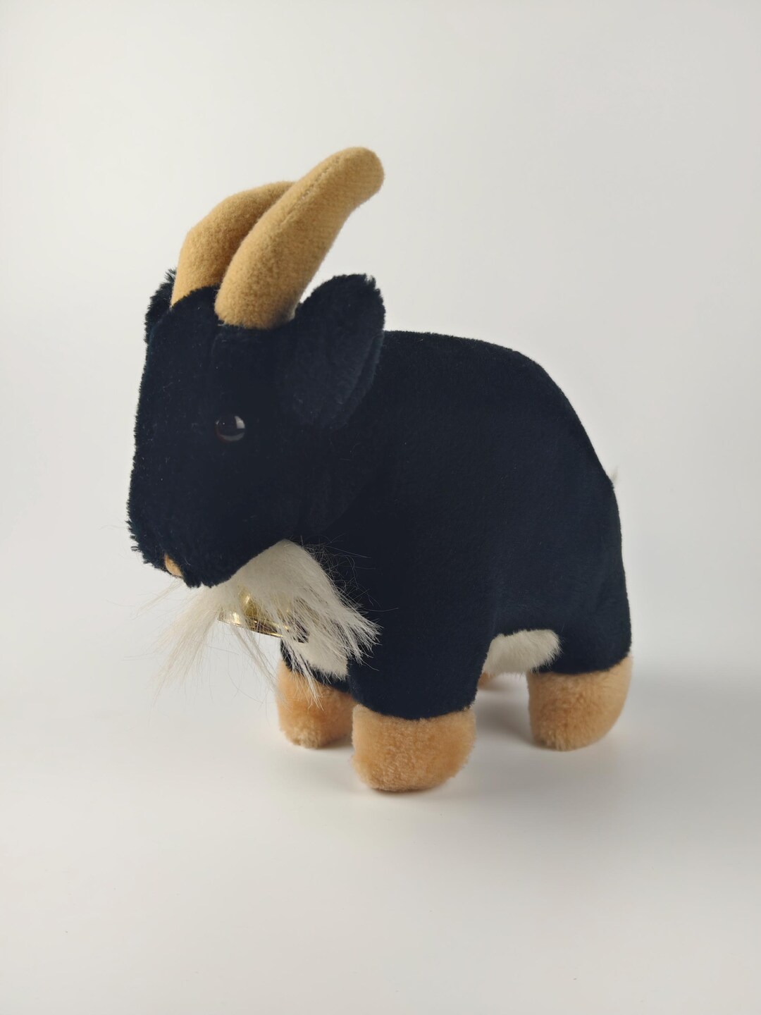 Gund 1982 Stuffed Goat: 8" Animal Plush Toy Made in Korea - Etsy