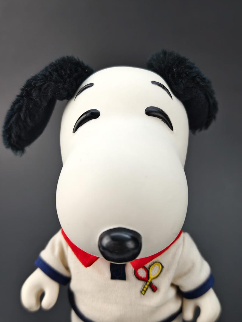 Vintage 1966 Snoopy Doll: 9" Tennis Outfit Collectible Toy Made in ...