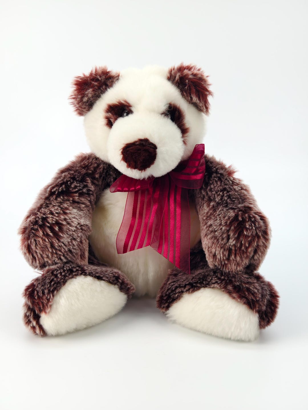 Ganz Heritage Collection Rose Panda Bear: 9" Stuffed Plush Toy - Etsy