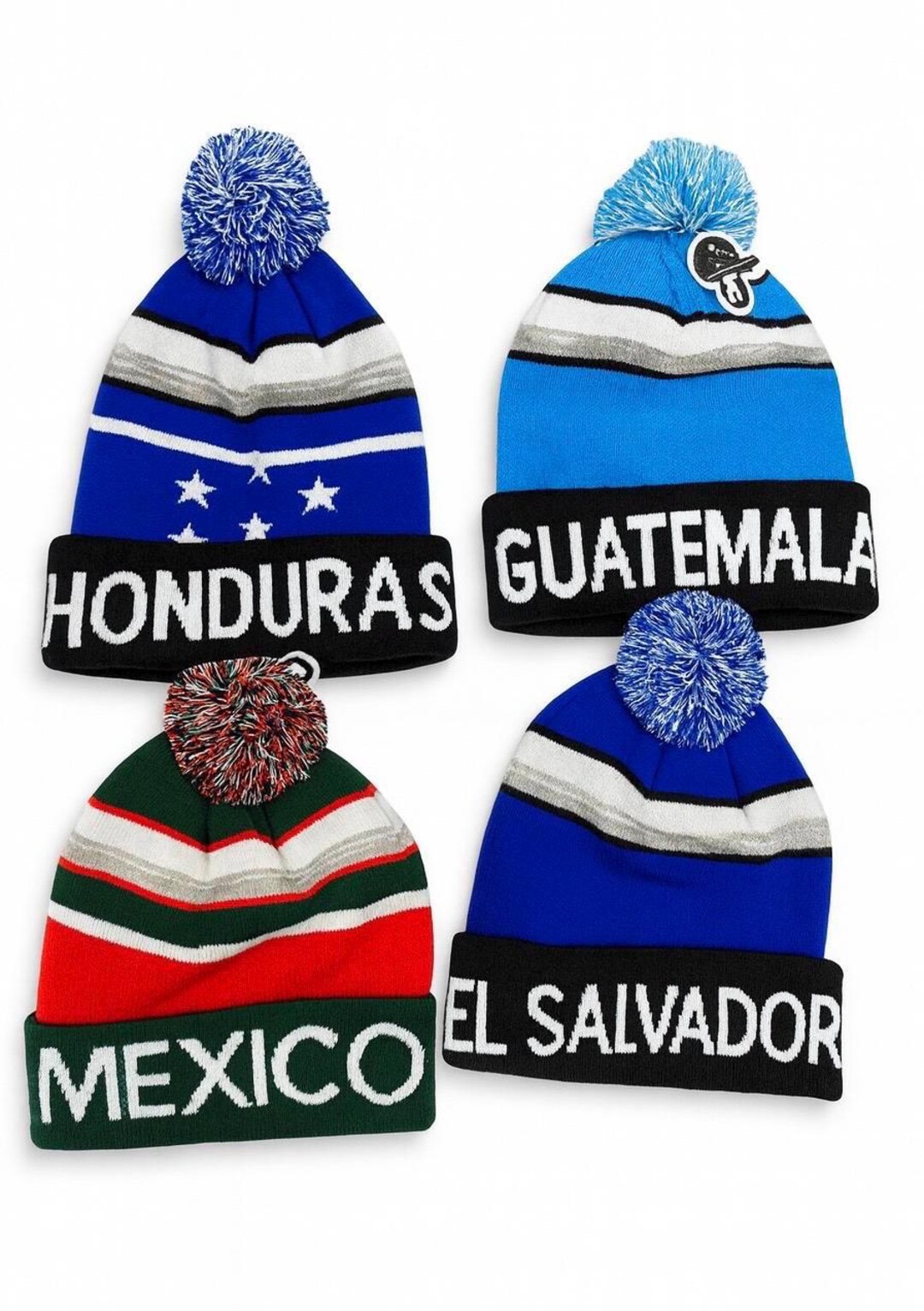 Winter Beanies – Mexico, Honduras, Guatemala, El Salvador | Warm Fleece ...
