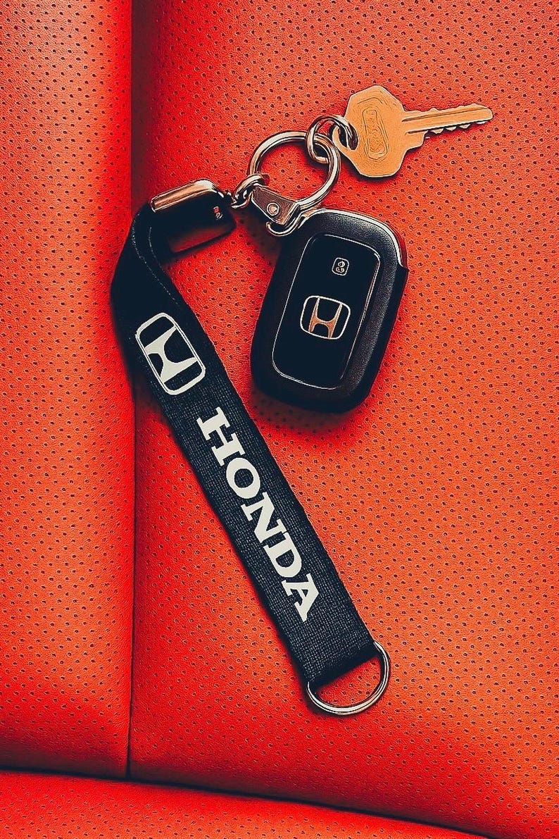 Honda Keychain Strap Wristlet – Car Enthusiast Key Fob (6 Inch) - Etsy