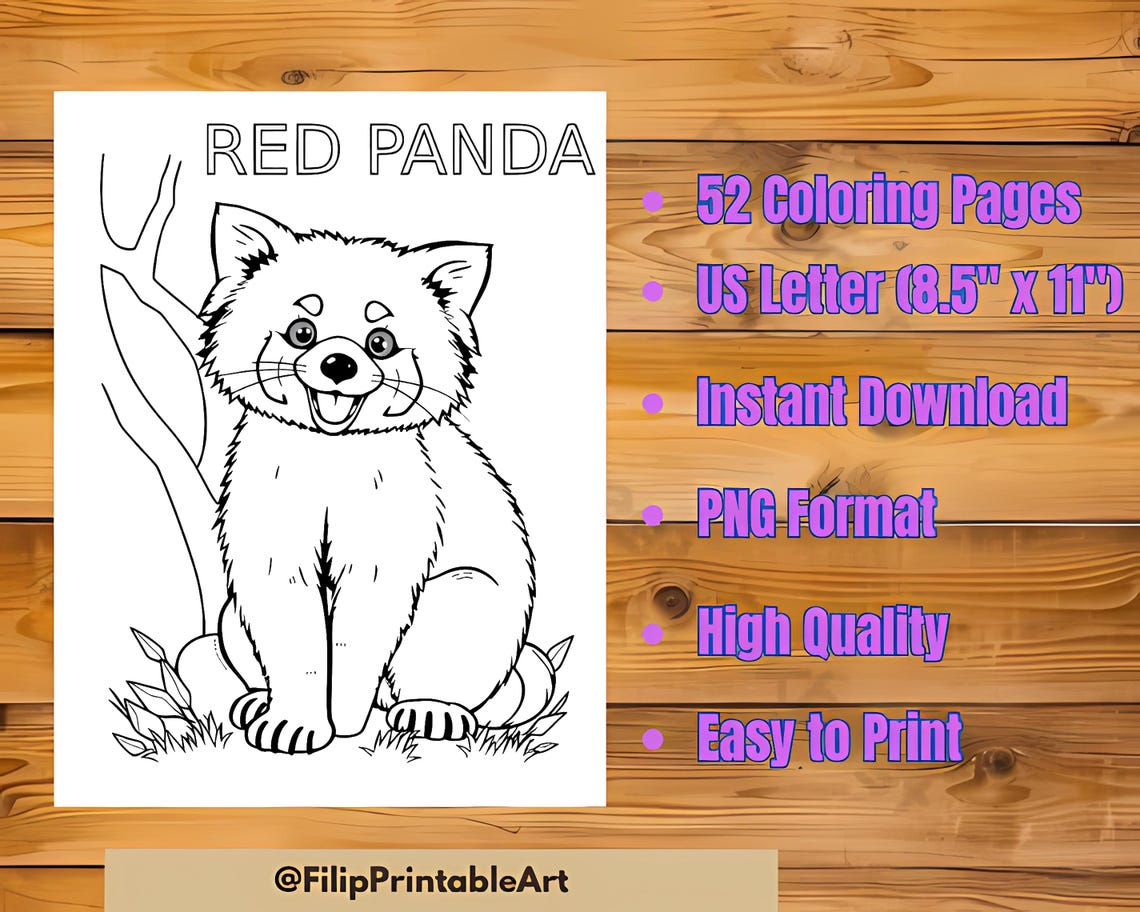 52 Zoo Animals Coloring Pages, Printable, Animal Coloring Pages for ...