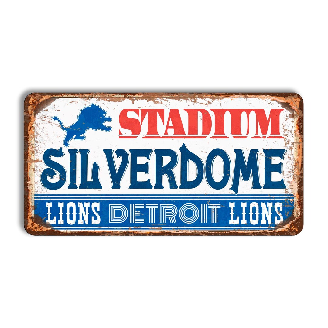Interesting Info About Detroit Lions Metal Sign