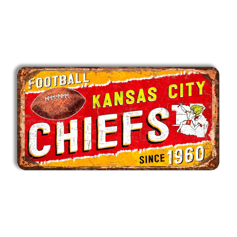 Kansas City Chiefs Decor - Etsy