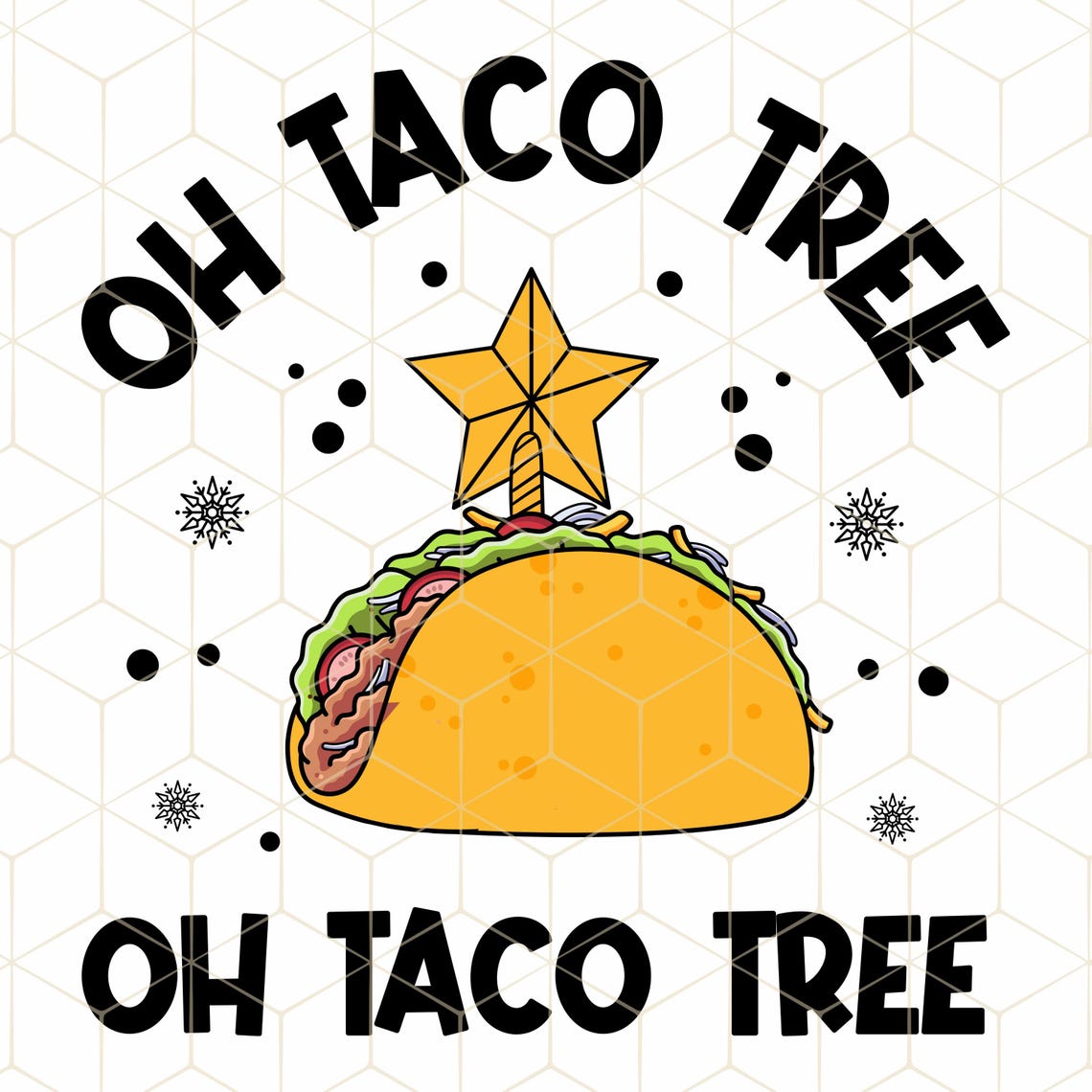 Oh Taco Tree Christmas Taco Tree Png, Mexican Tacos Png, Christmas Taco ...