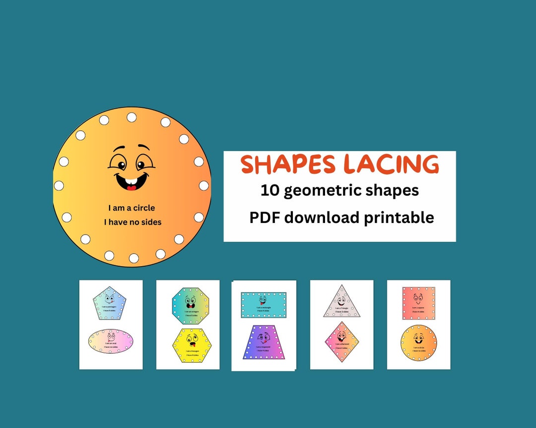 Lacing Practice for Toddlers and Preschoolers, Quiet Time Activity ...