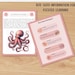 Octopus Life Cycle Printable, Ocean Animal Science Worksheet ...
