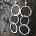 Three Hoop Earrings - Etsy