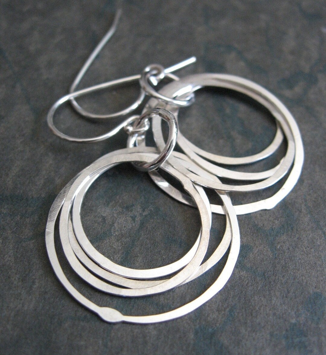 Multi Hoop Earrings - Etsy