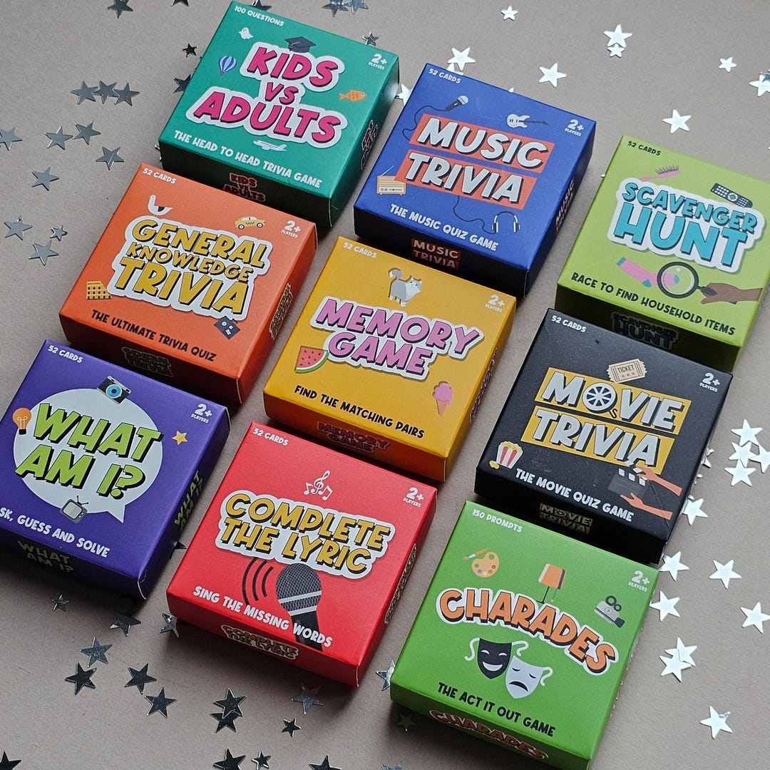 Individual Classic Mini Game - Table Gifts, Table Games, Wedding ...