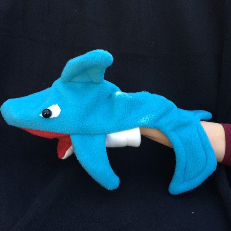 Dolphin Hand Puppet - Etsy