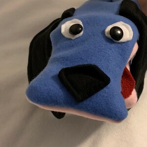 Blue Dog Hand Puppet - Etsy