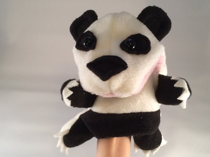 Panda Puppet - Etsy