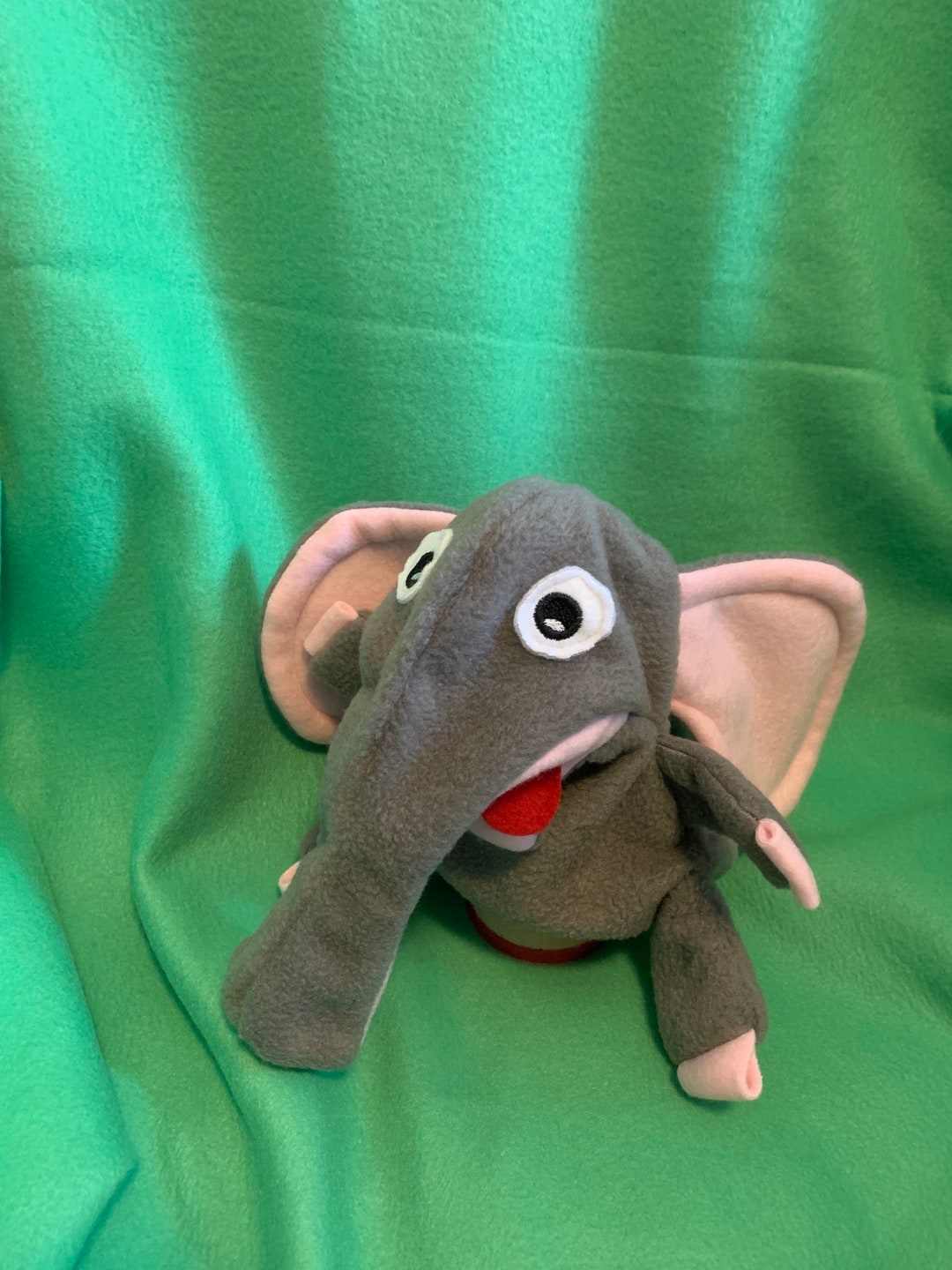 Toddler Safe Elephant Hand Puppet - Etsy