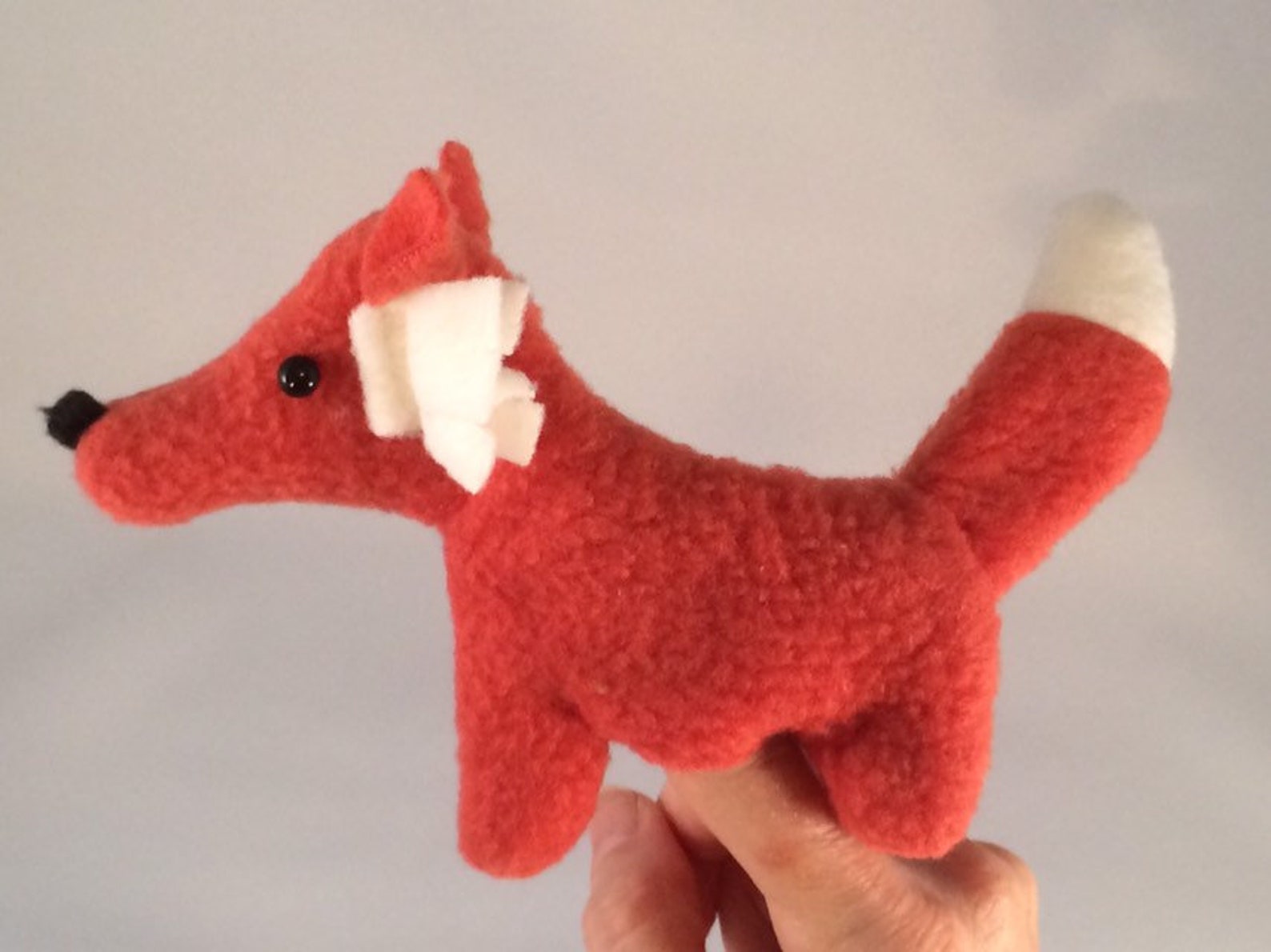 Little Sly Fox Finger Puppet - Etsy