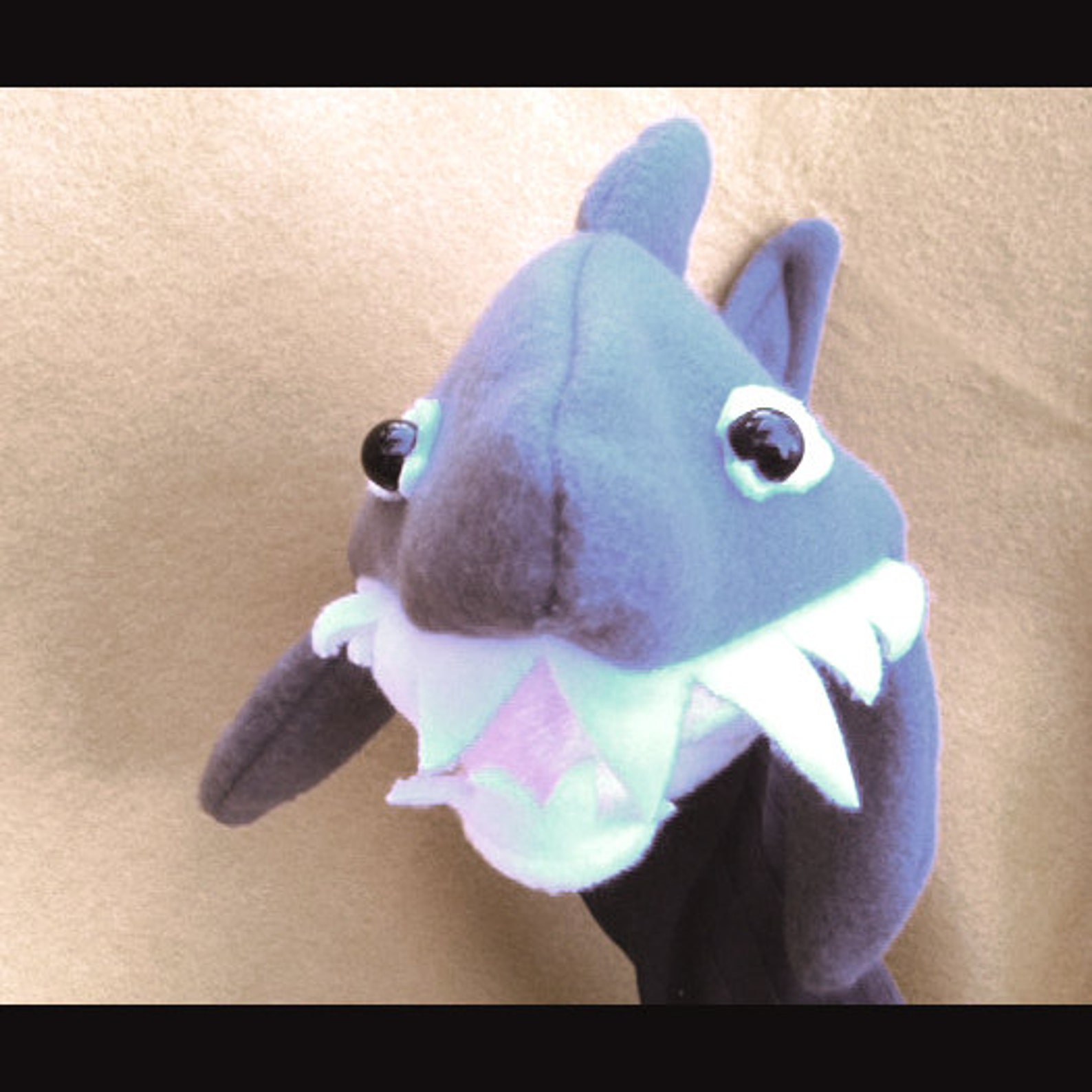 Sharky Shark Hand Puppet | Etsy