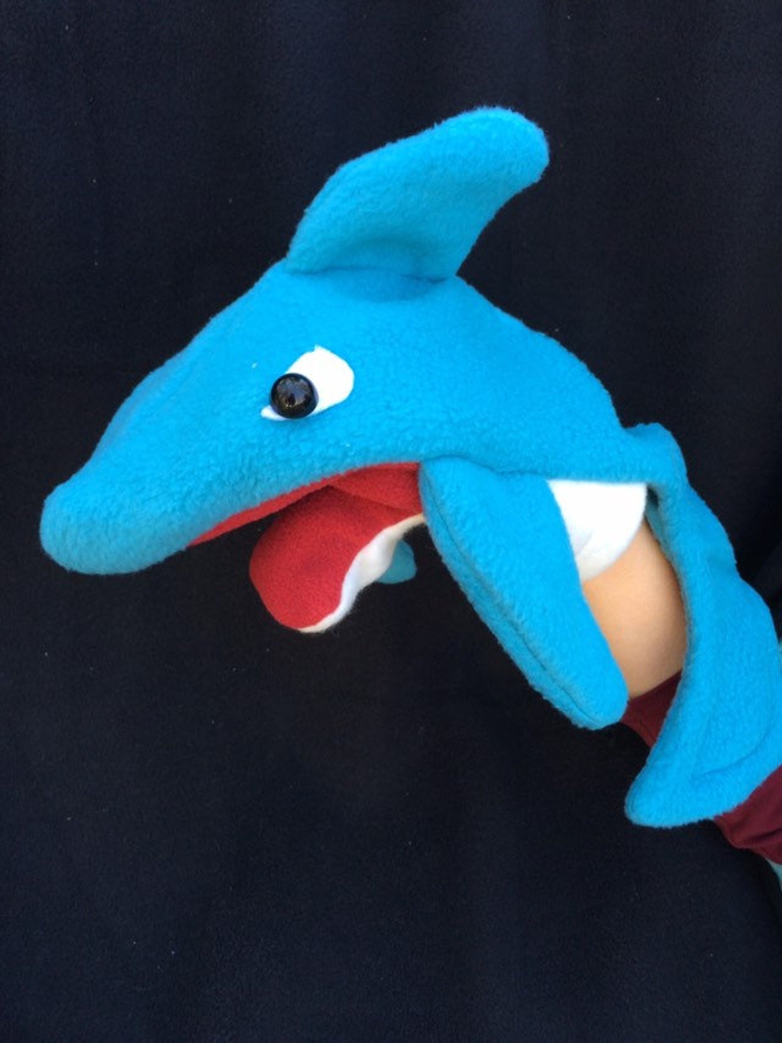 Delightful Dolphin Hand Puppet | Etsy