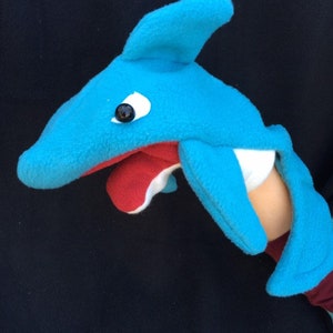 Delightful Dolphin Hand Puppet - Etsy