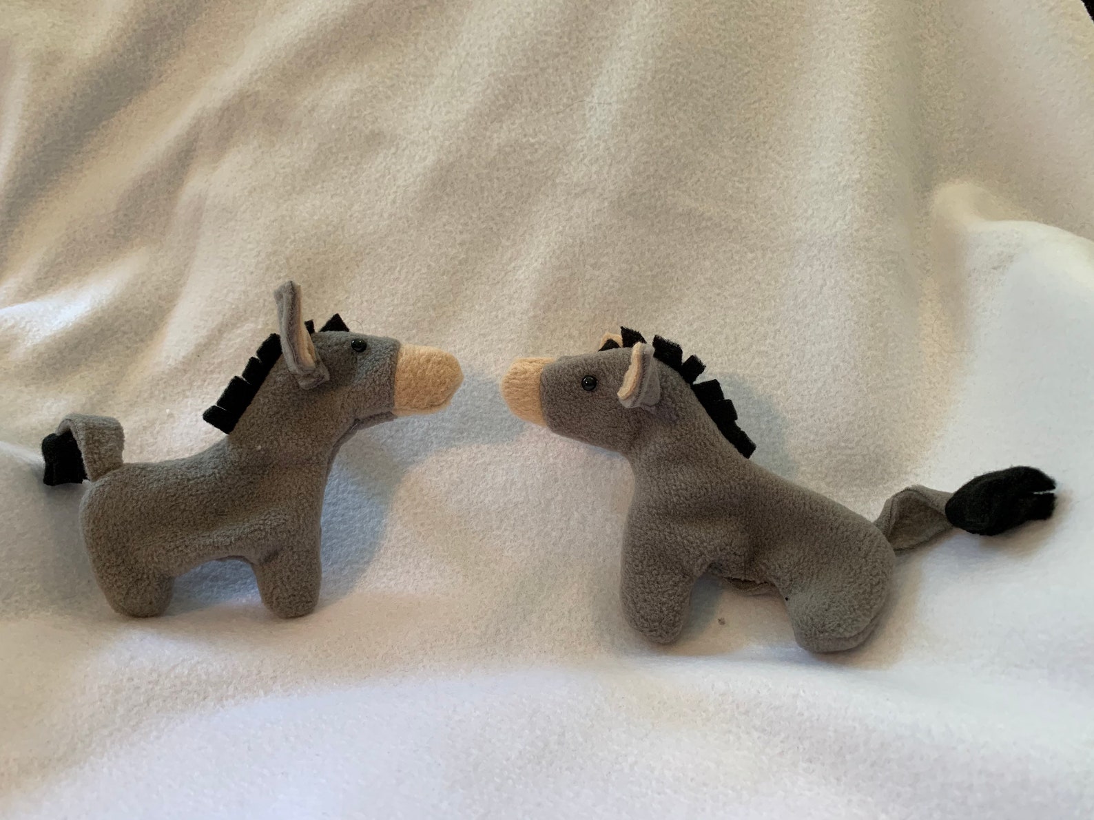 Little Donkey Finger Puppet - Etsy