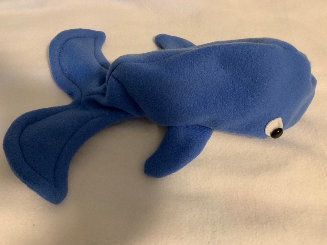 Blue Whale Hand Puppet - Etsy
