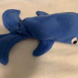 Blue Whale Hand Puppet - Etsy