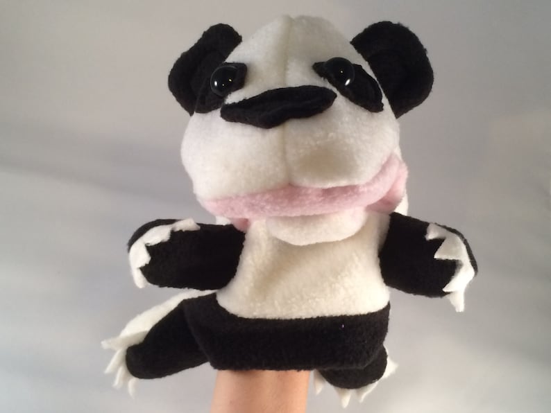 Panda Puppet - Etsy