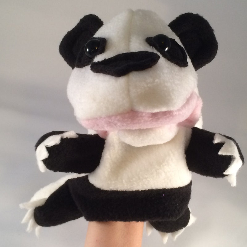 Hand Puppet Panda - Etsy