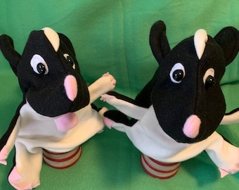 Folkmanis Skunk Hand Puppet Plush Stuffed Toy - Etsy