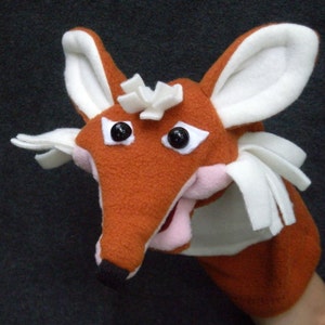 Sly Fox Hand Puppet - Etsy