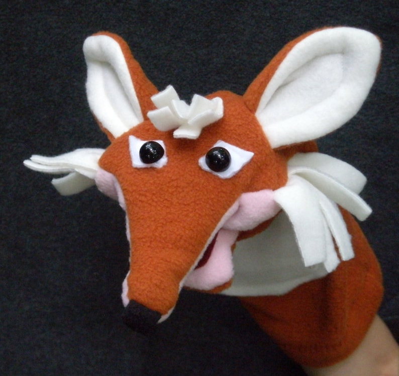 Sly Fox Hand Puppet - Etsy