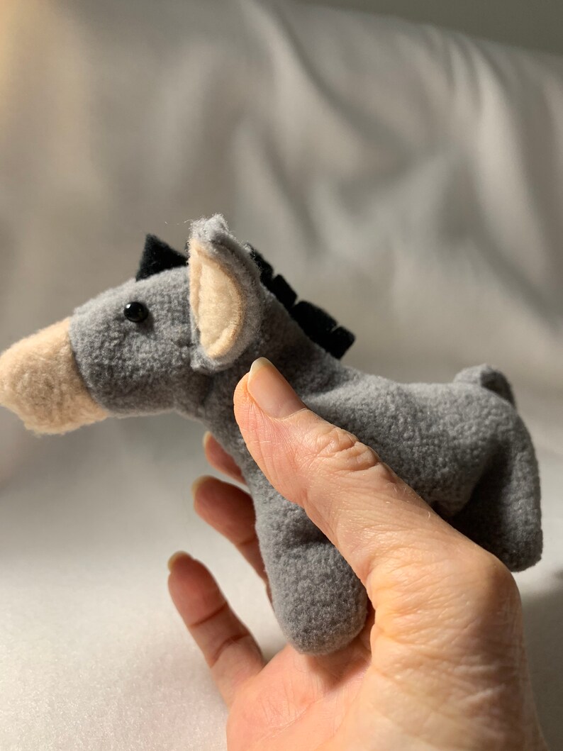 Little Donkey Finger Puppet - Etsy