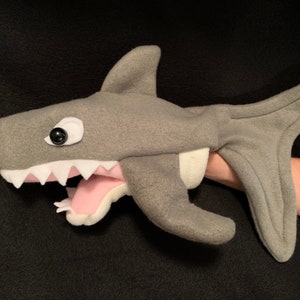 Sharky Shark Hand Puppet - Etsy